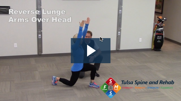 Fit Tips: Reverse Lunge Arms Overhead